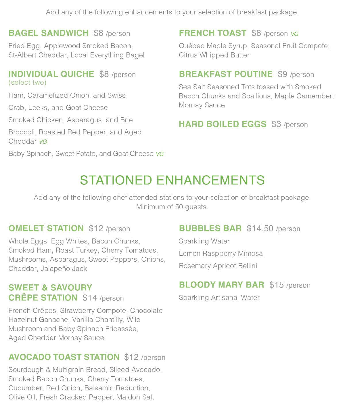 Infinity Convention Centre Food Menu - Infinity Convention Centre